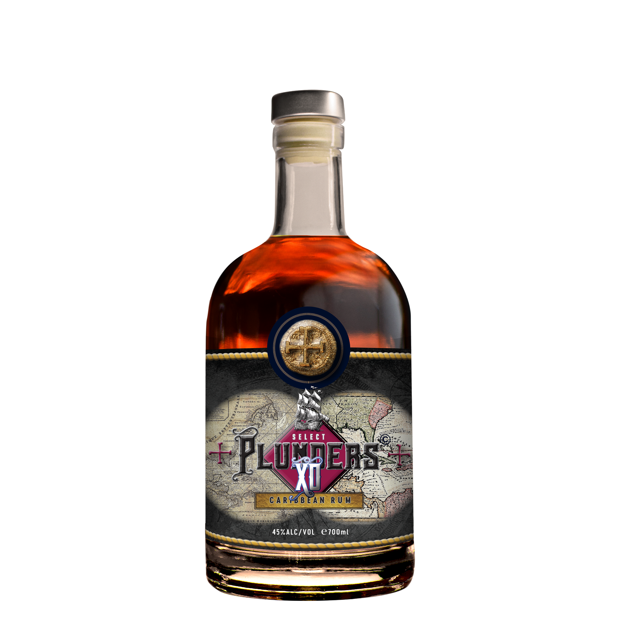 Plunders XO 700ml – KJ & Co Distillery